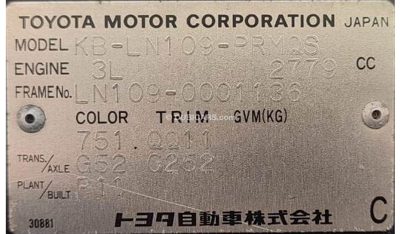 Used Toyota Hilux LN109-0001136 1995 for sale in Dubai - 522012