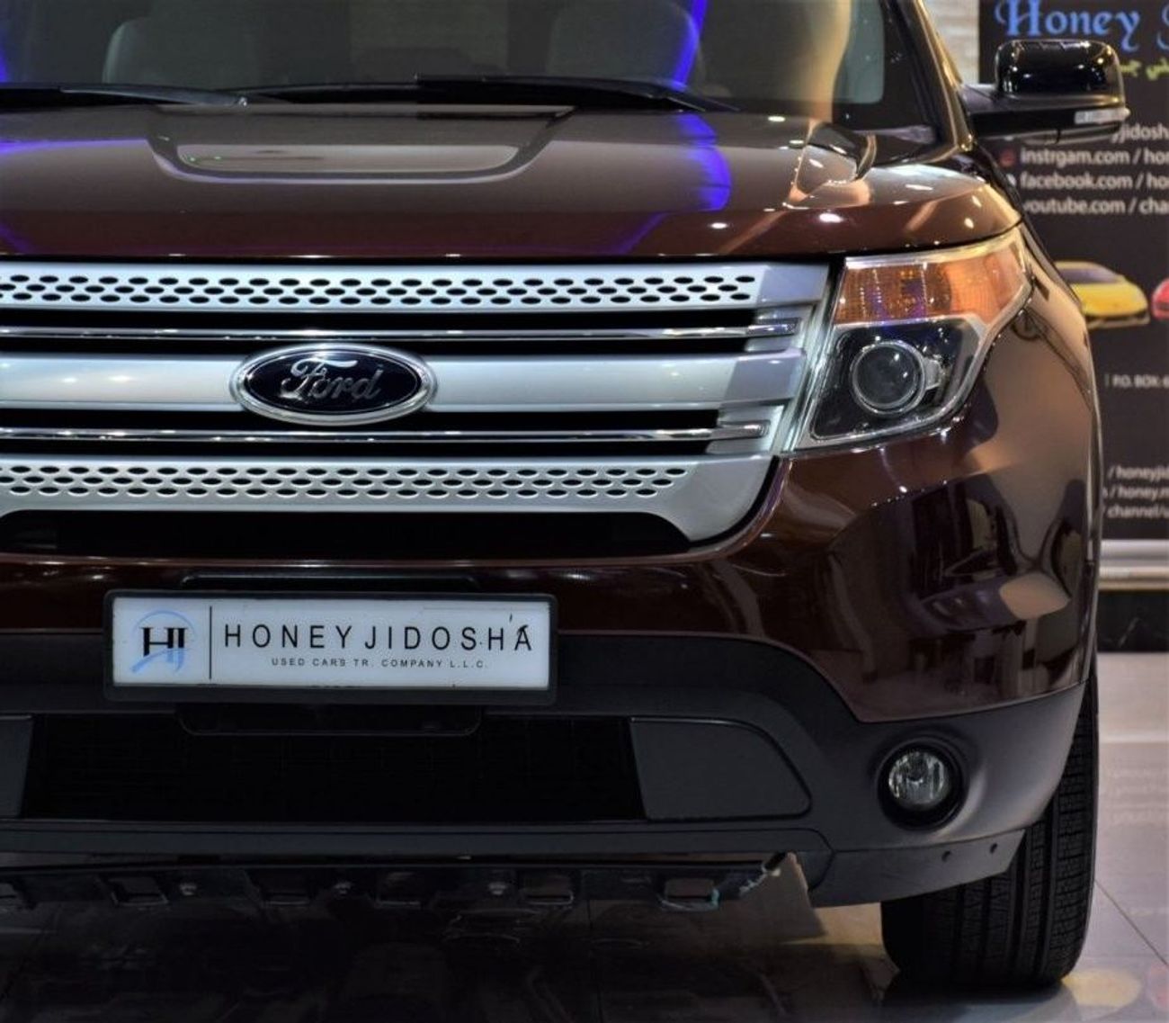 Used EXCELLENT DEAL for our Ford Explorer XLT 4WD 2015 Model!! in Brown ...