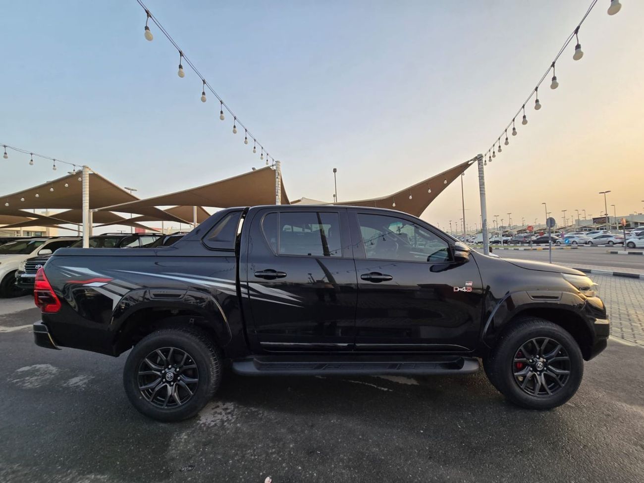 Used GR Sport 2.8L TOYOTA HILUX 2023 GR SPORT 4 CYLINDER 2.8L FULL OPTION GCC clean car without ...