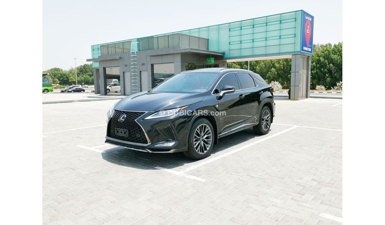 Used Lexus RX350 (F-Sport)- 2022- Black 2022 for sale in Sharjah - 631921
