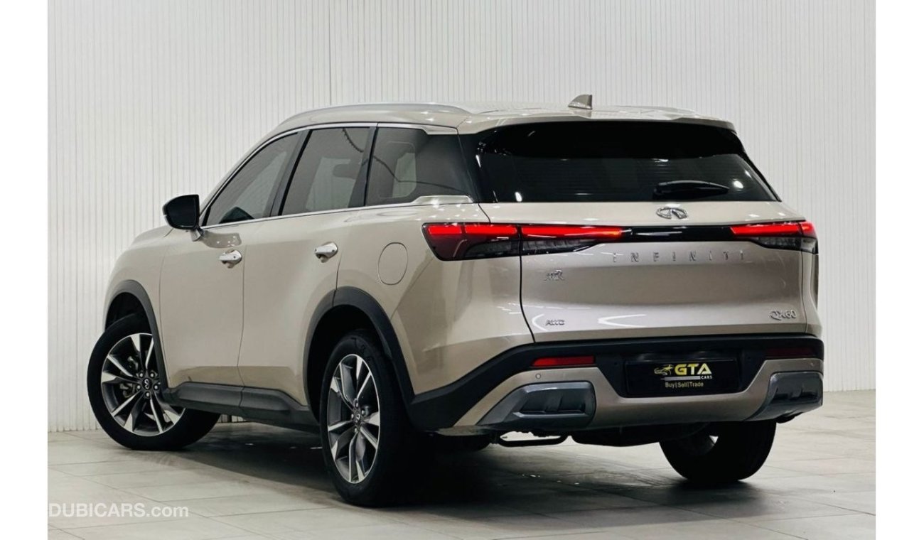 Used 2022 Infiniti QX60, OCT 2027 Agency Warranty + OCT 2025 Agency Service Contract,GCC 2022 ...