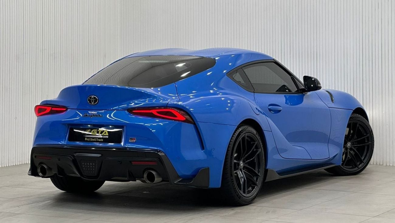 Used 2021 Toyota Supra GR Blue Edition, Nov 2026 Toyota Warranty, Low ...
