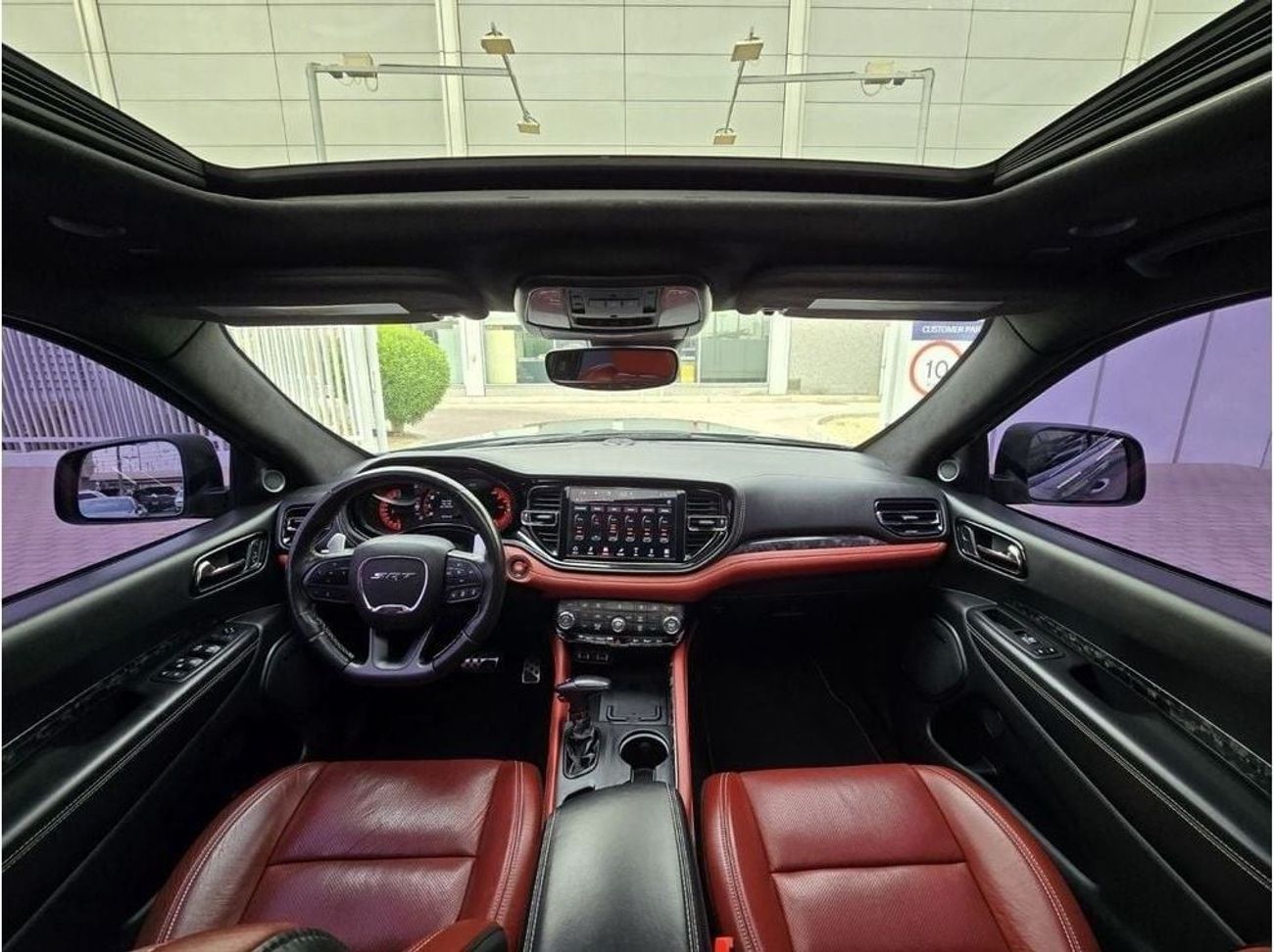Used SRT HellCat Premium 6.2L DODGE DURANGO SRT HILLCAT 2021 US CLEAN ...