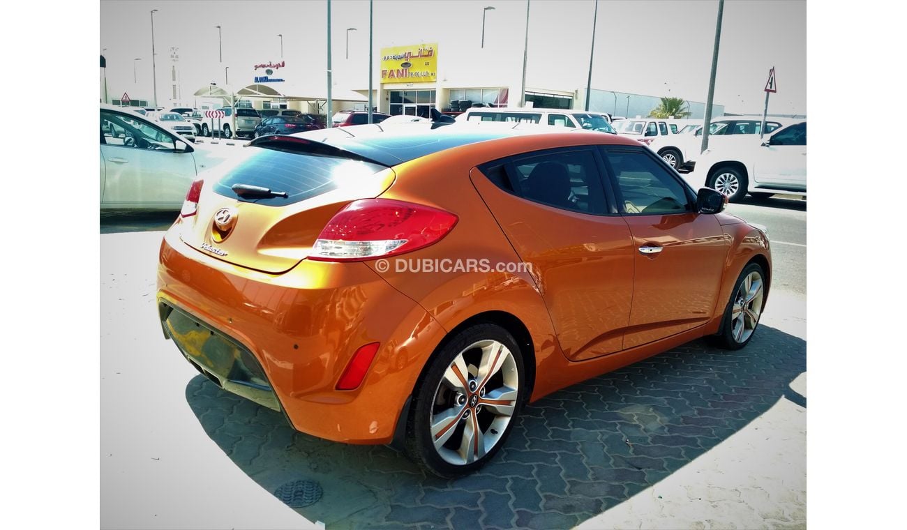 Used Hyundai Veloster ORANGE 2015 GCC PANORAMA NO REPAINT NO ACCIDENT ...