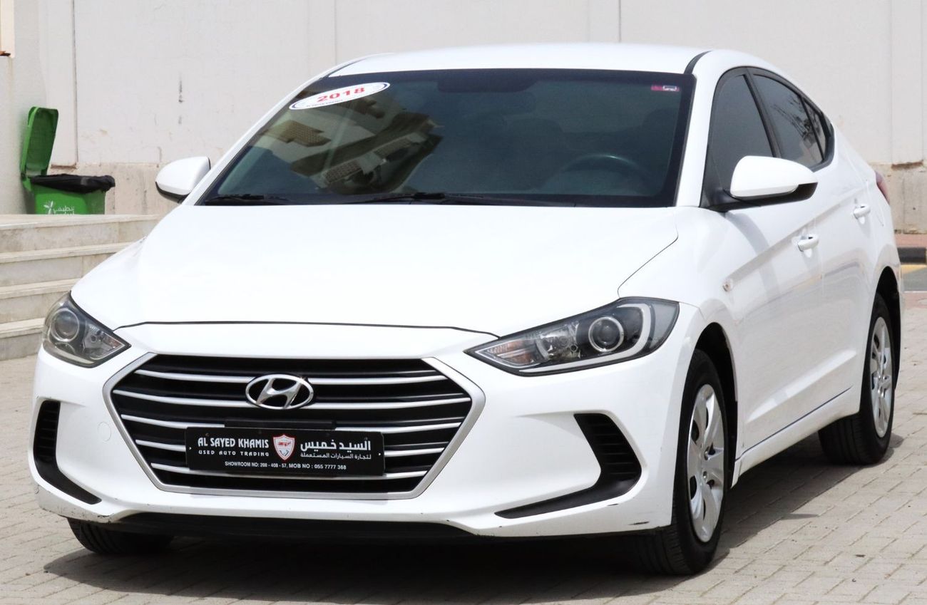 Used GL Hyundai Elantra 2018 GCC in excellent condition without accidents 2018 for sale in Dubai ...