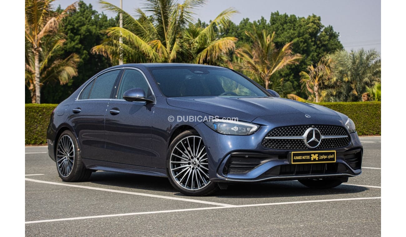 New Mercedes-Benz C200 (FOR EXPORT) C 200 Premium + BLUE / COGNAC 2024 ...
