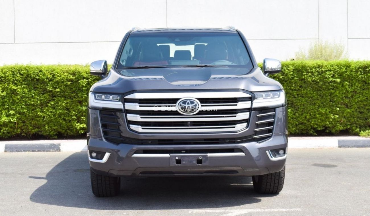 Used Toyota Land Cruiser LC300 VXR 2022 GRAY/RED INTERIOR ALFUTTAIM WITH 5 YEARS SERVICE AND ...