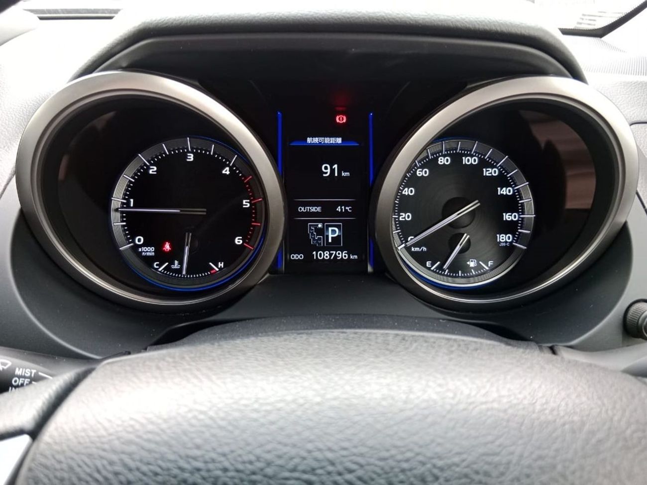 مستعملة تويوتا برادو TOYOTA LAND CRUISER PRADO RIGHT HAND DRIVE (PM1565) 2017 للبيع في دبي - 536000