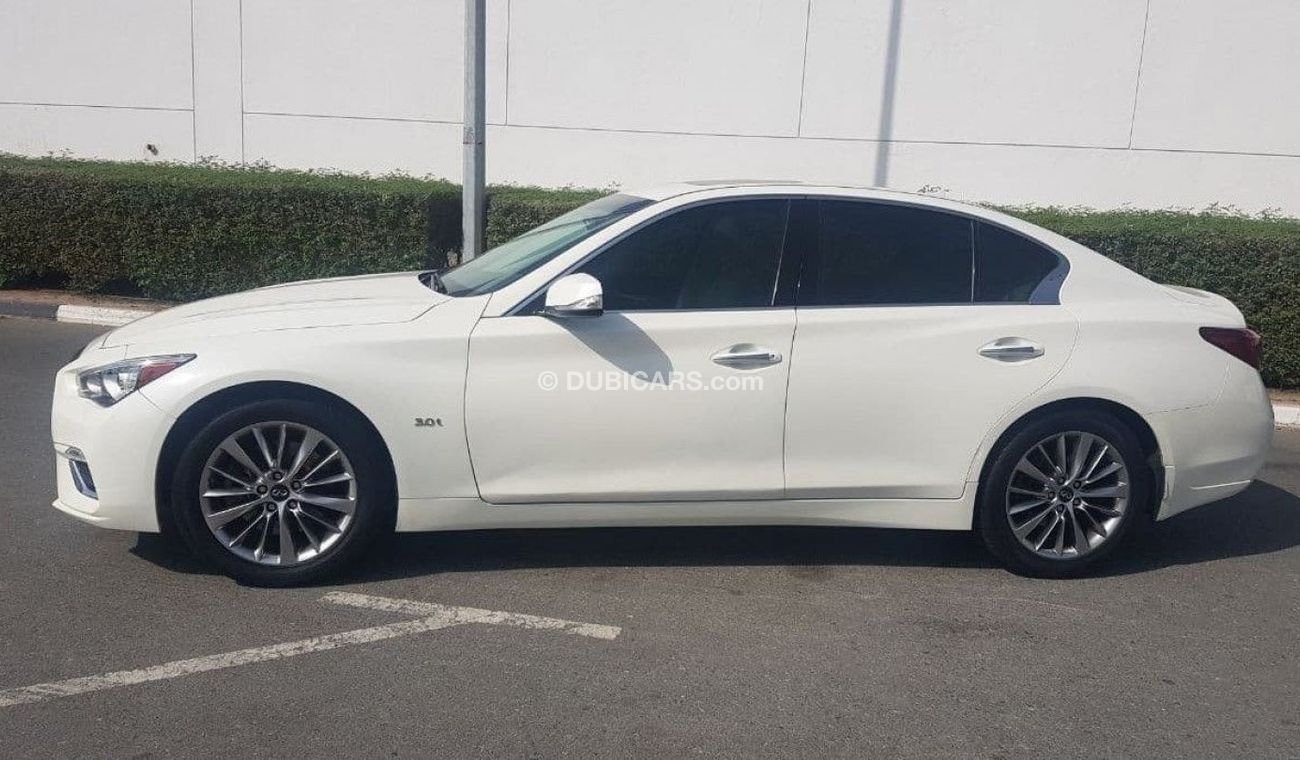 Used Luxe Luxe INFINITI Q50 2018 MODEL WITH LOW MILEAGE ONLY 47K KM IN ...