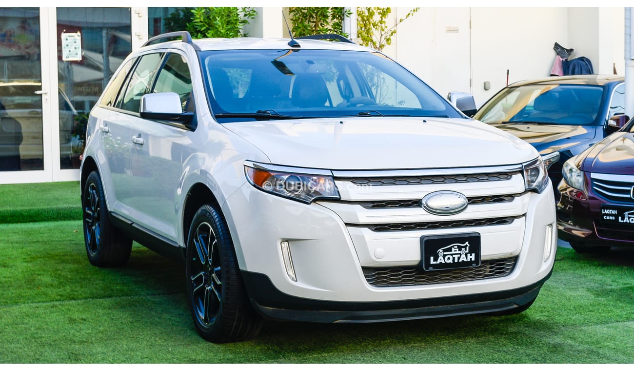 Used Ford Edge model 2014 white Gulf color No. 2 cruise control, alloy ...