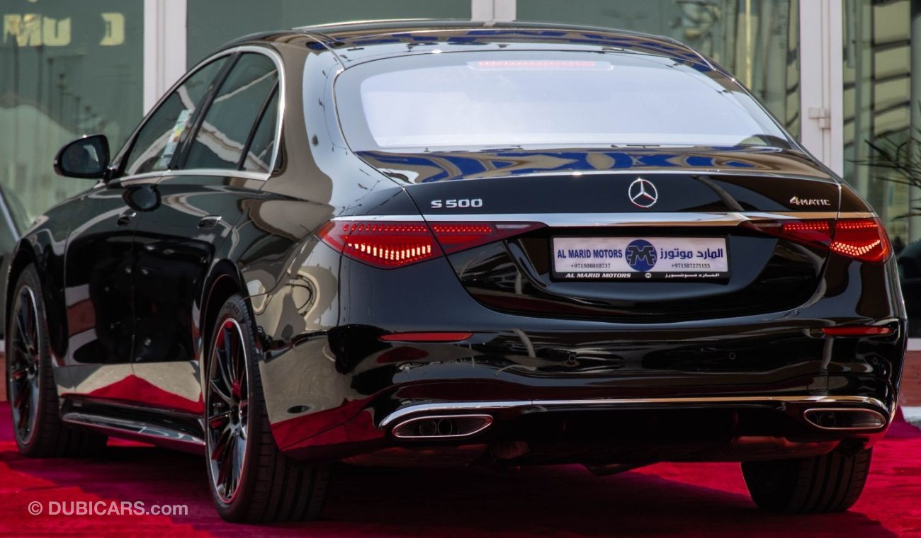 New Mercedes-Benz S 500 -2022 black/red 2022 for sale in Dubai - 542462