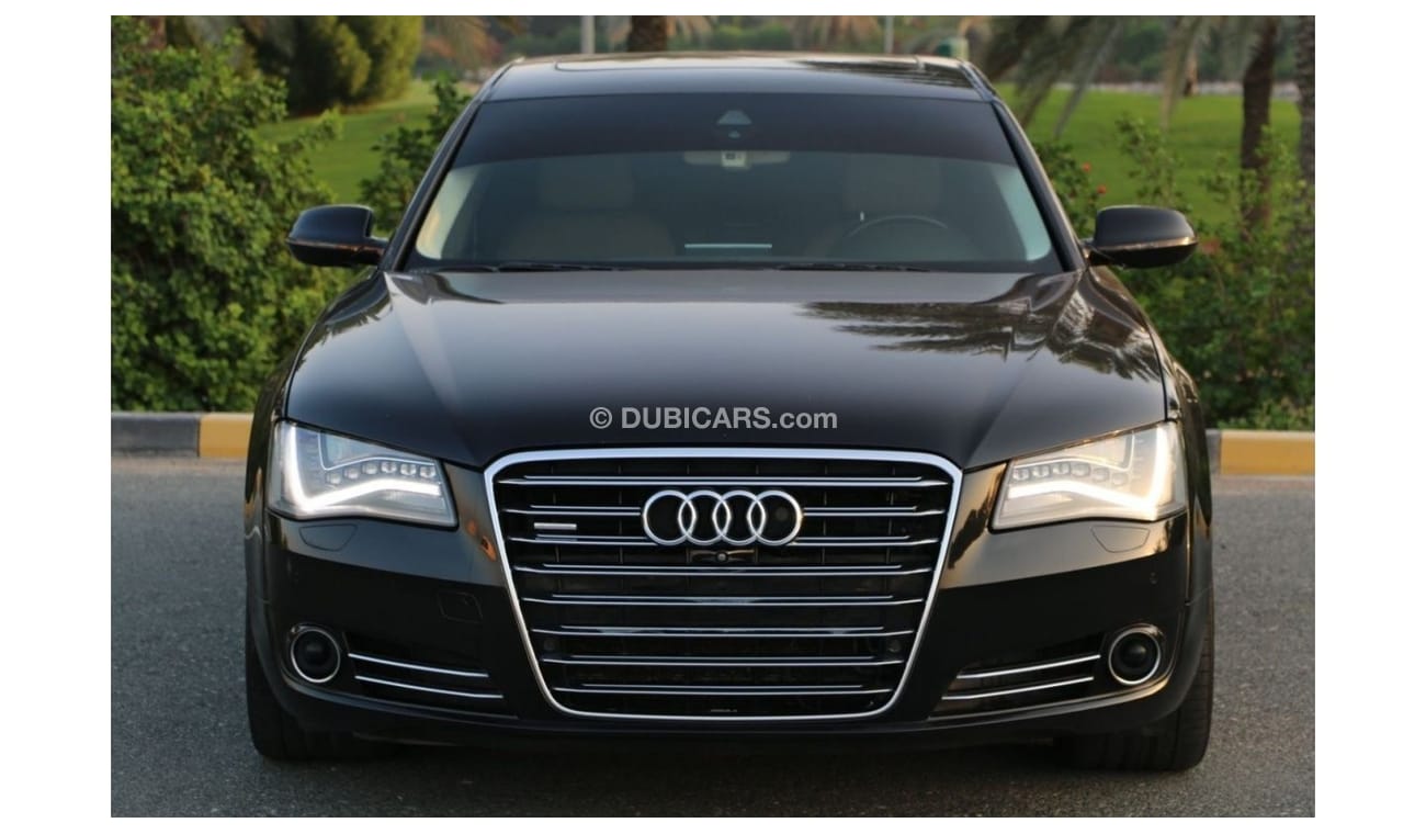 Used Audi A8L GCC 2013 perfect condition full option 2013 for sale in Dubai - 566487