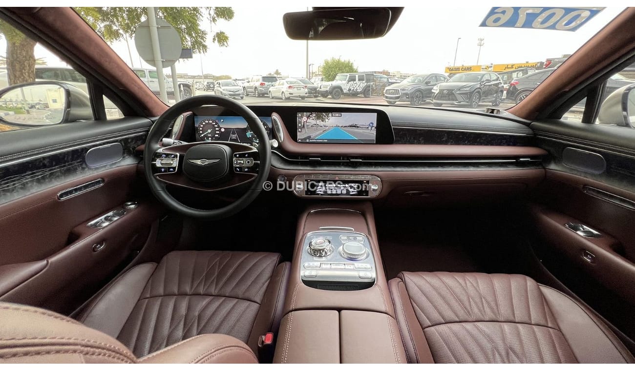 Used Genesis G90 Royal AWD Matte Makalu Grey 3.5L V6 2023 for sale in Dubai - 661331