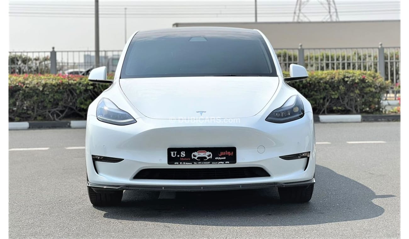 Used TESLA MODEL Y LONG RANGE DUAL MOTORS 4WD 2022 GCC WITH TESLA ...