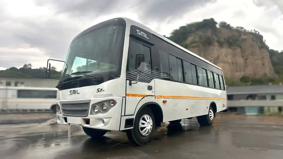 New SML ISUZU S7 Bus 3455cc 33 SEATER AC DOUBLE DOOR 4x2 LHD Diesel MT ...