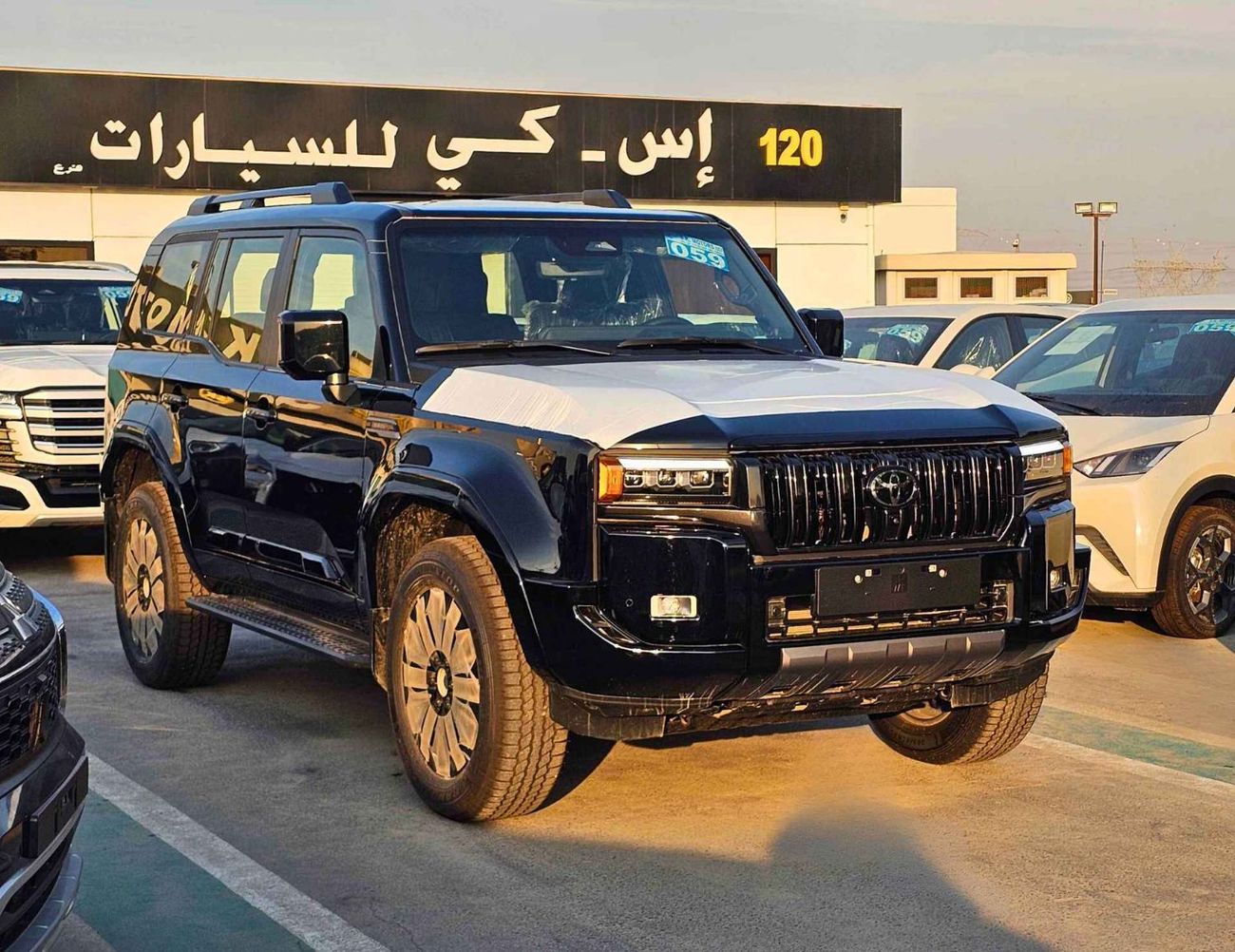 New Toyota Prado TURBO LUXURY / 2.8L DIESEL / RADAR / LEATHER WITH MEMORY SEATS / AVS SIDE ...