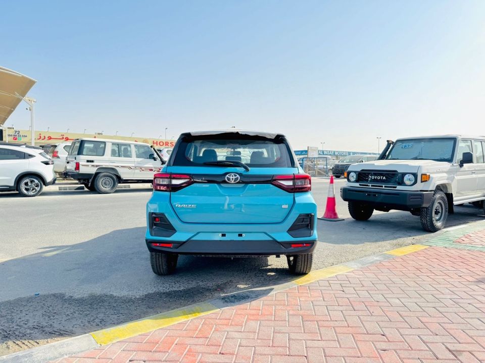 جديدة تويوتا ريز TOYOTA RAIZE 1.0L PETROL 4WD COLOR TURQOUISE-MODEL ...