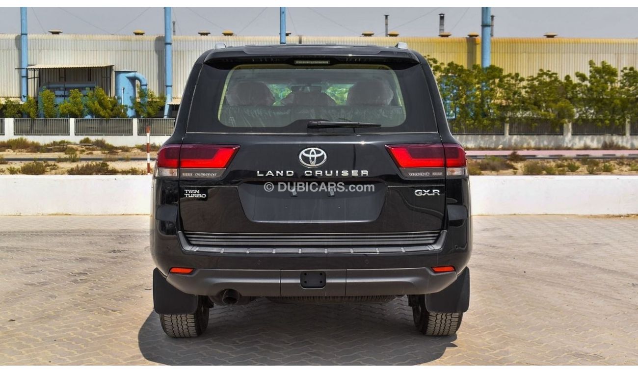 New Toyota Land Cruiser 2023 Toyota LC300 3.5 TT GXR 18" AL P AT - Black inside Beige 2023 for ...