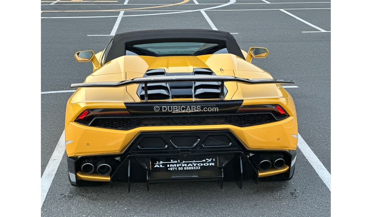 Used Lamborghini Huracan LP610-4 Lambarghini huraca LP -610 spider free ...