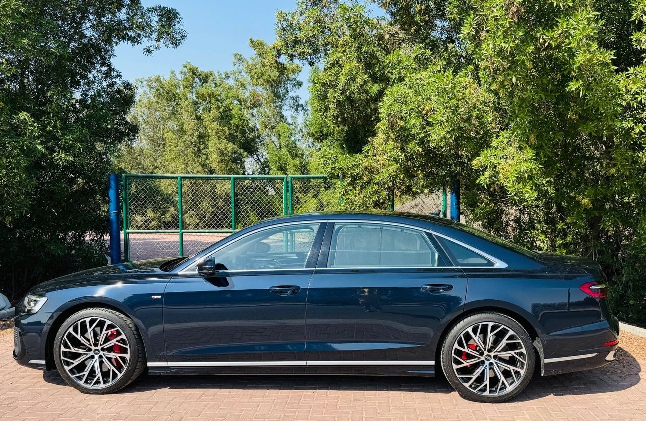 Used Audi A8 L 55 TFSI quattro S-Line GCC .. Warranty .. Service .. S line .. V6 .. Perfect ...