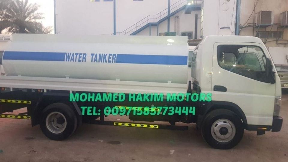 New Mitsubishi Fuso Canter 2023 Mitsubishi Canter Water Tank 4 tons ...