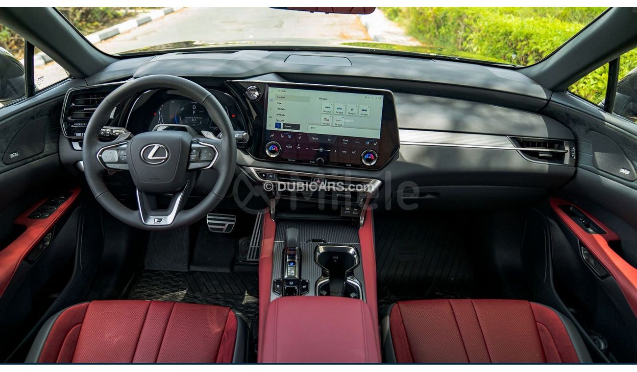 New Lexus RX 500h 2.4L HYBRID - BLACK: F SPORT STYLING, HUD, PANORAMIC ...