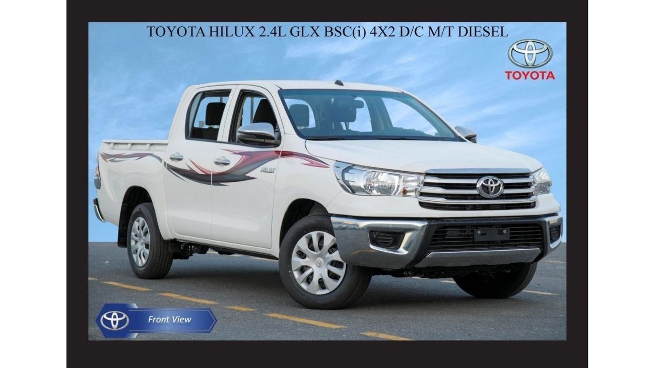 جديدة تويوتا هيلوكس TOYOTA HILUX 2.4L GLX BSC(i) 4X2 D/C M/T DSL Export ...