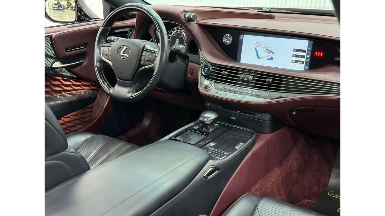 Used Lexus LS500 2018 Lexus LS 500 Hybrid LWB Ultra Luxury , August 2024 AL Futtaim Warranty ...