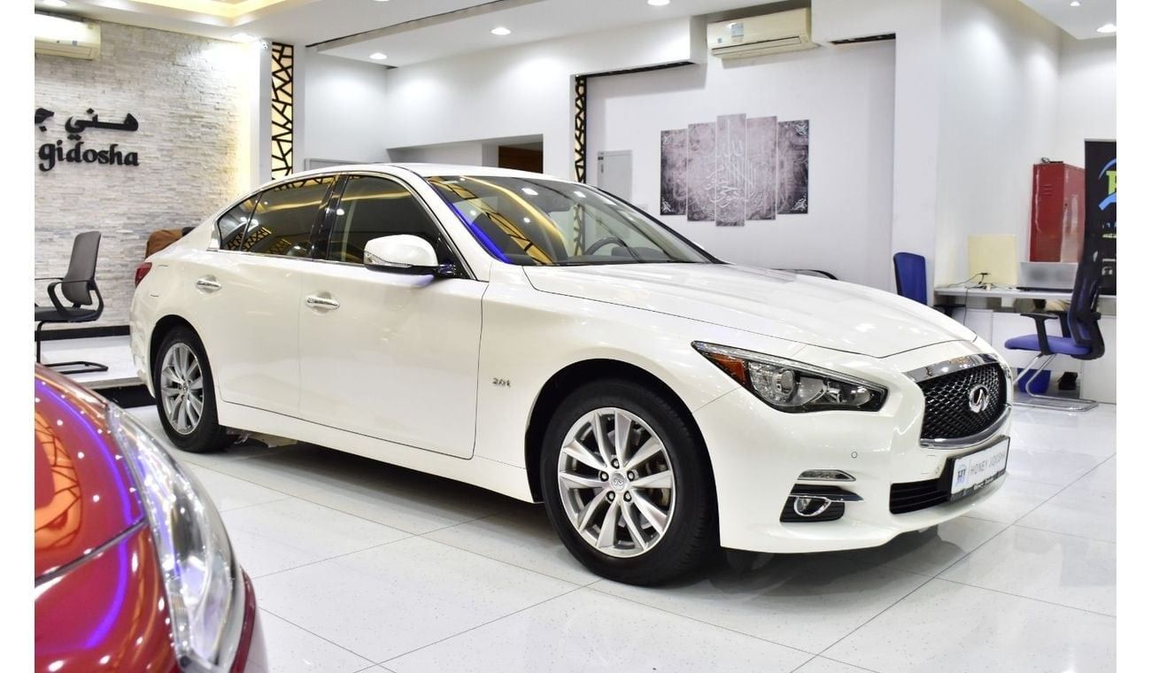 Used EXCELLENT DEAL for our Infiniti Q50 2.0t ( 2017 Model ) in White ...