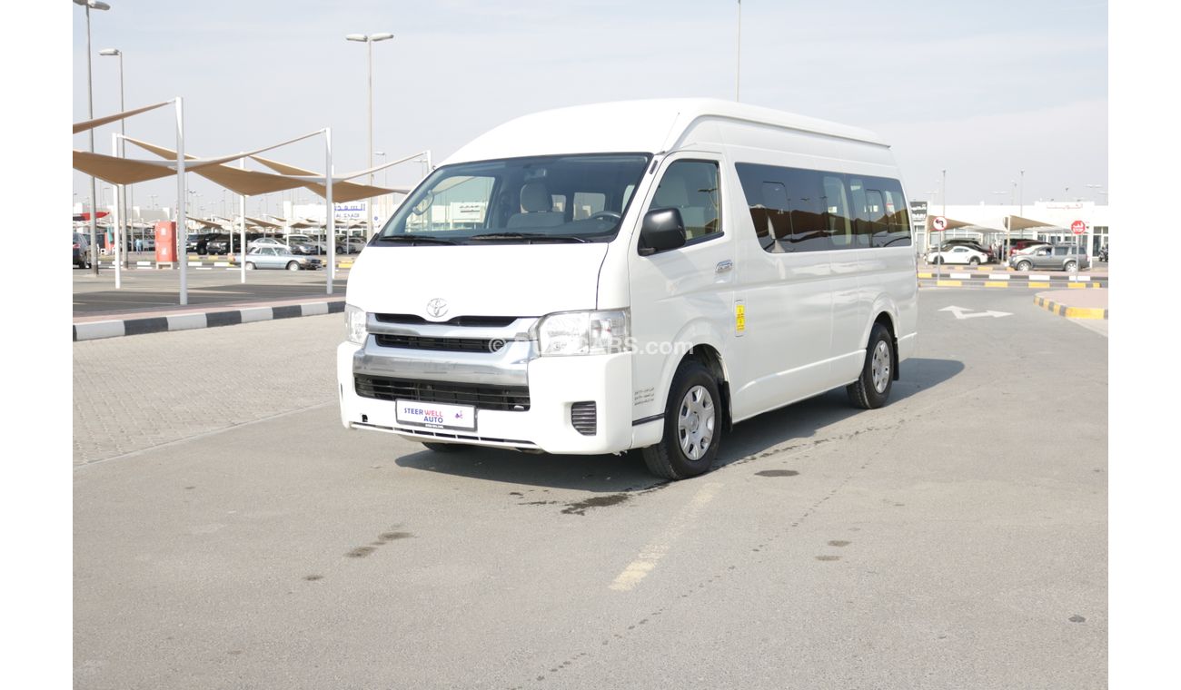 Used Toyota Hiace GL HI ROOF 15 SEATER BUS WITH GCC SPEC 2016 for sale ...