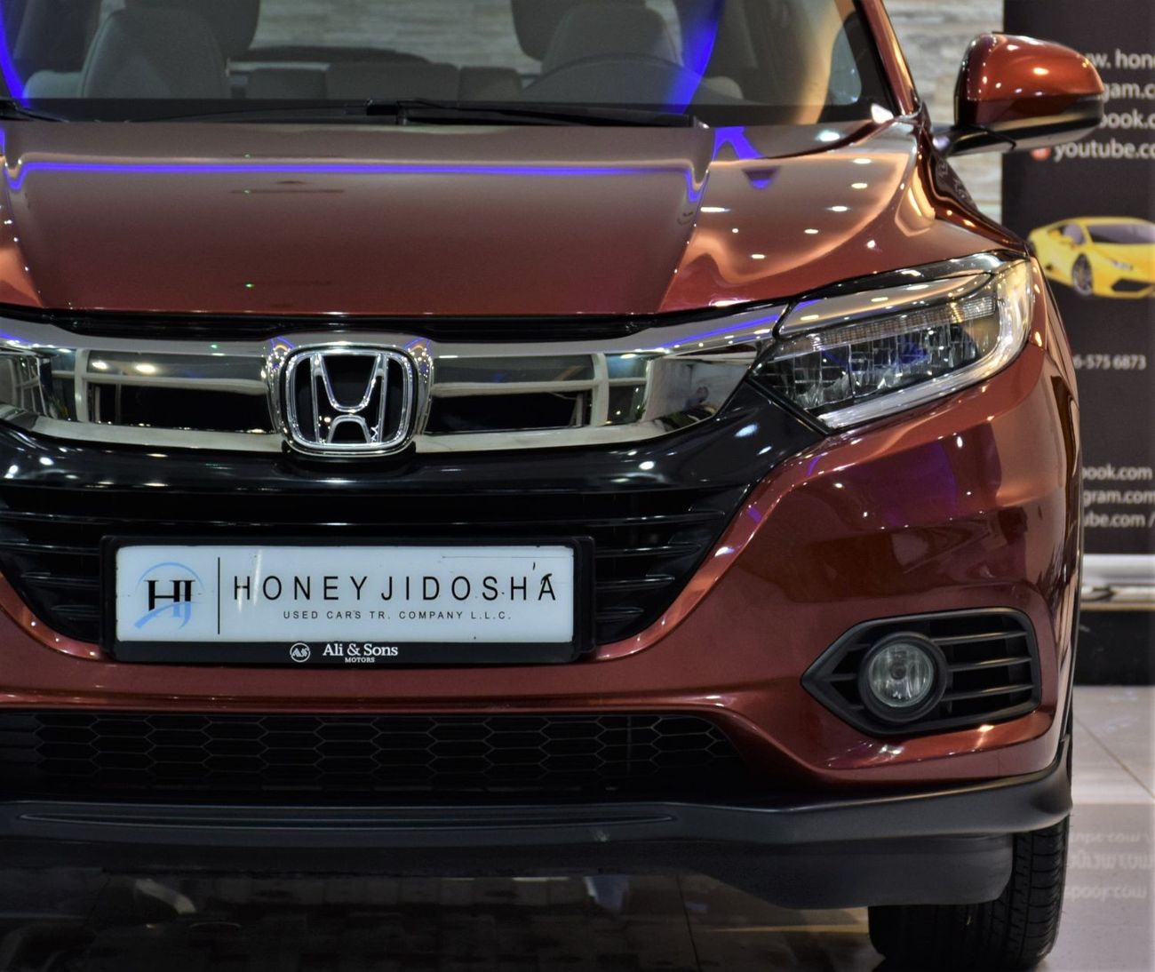 Used Honda HRV ORIGINAL PAINT ( صبغ وكاله ) / AGENCY WARRANTY (Honda HR ...