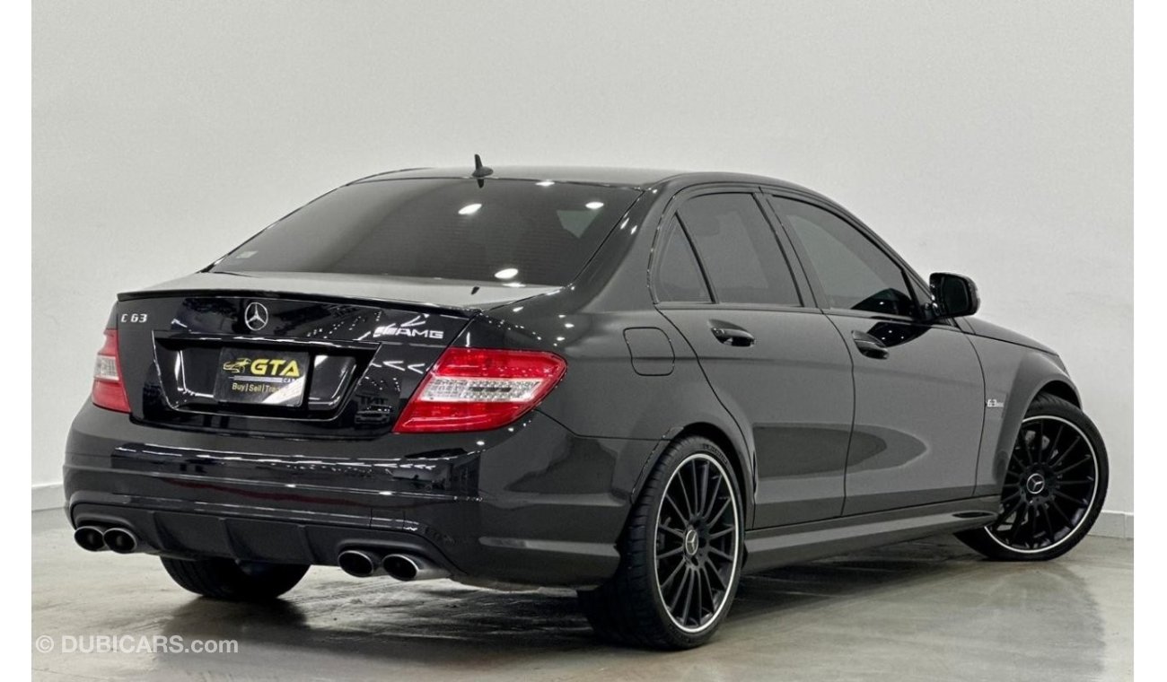 Used Mercedes-Benz C 63 AMG 2010 Mercedes Benz C63 AMG Sedan, Japanese Spec, Excellent Condition ...