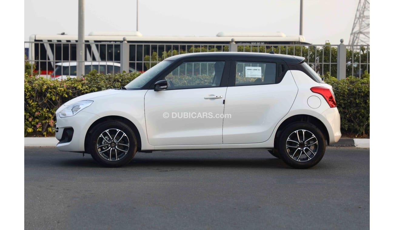 New 2024 Suzuki Swift 1.2 GLX - White & Black inside Black | Export ...