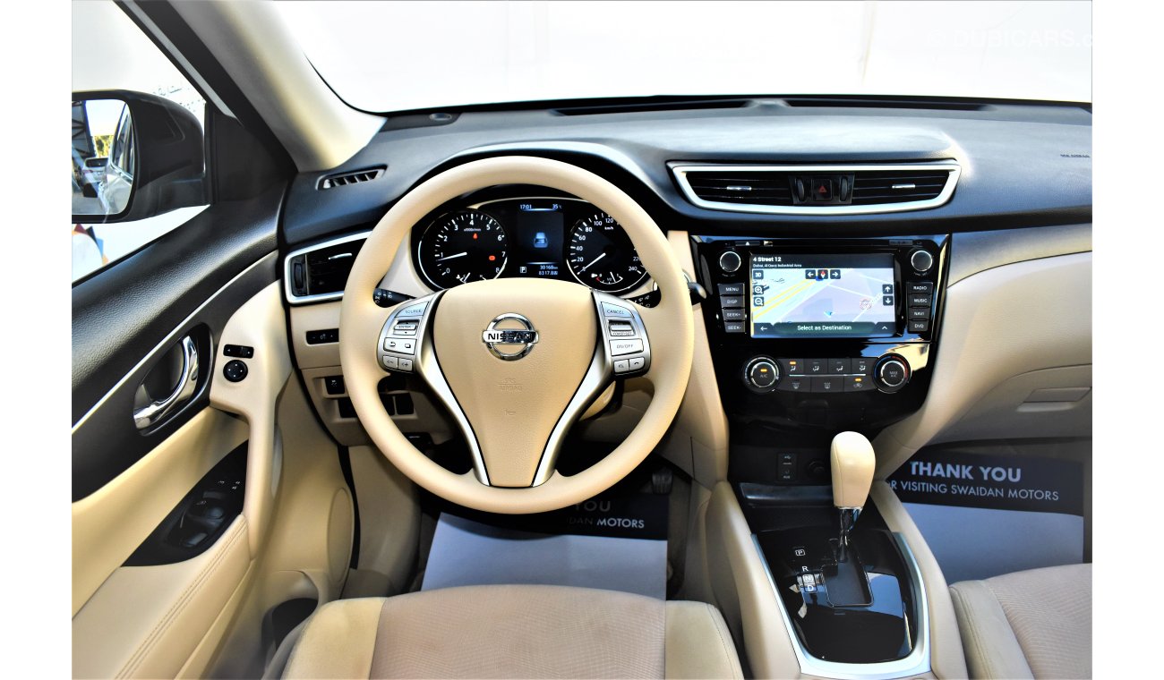 Used Nissan XTrail 2.5L S 4WD 7 SEATER SUV WITH NAVIGATION 2016 GCC DEALER WARRANTY STARTING ...