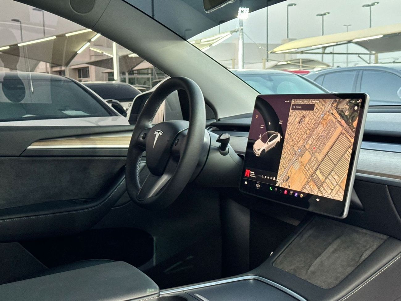 Used Tesla model Y long range Model 2023 Gcc specs Original paint no ...