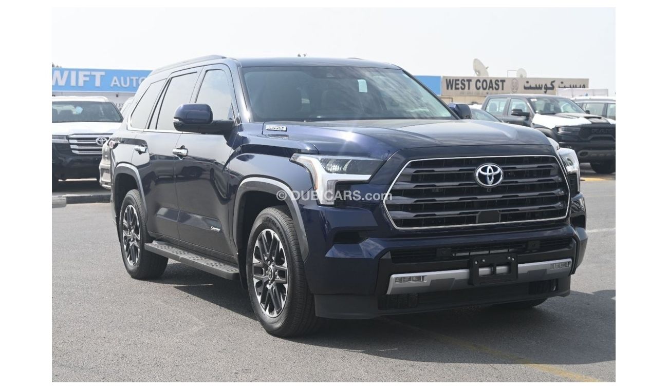 New Toyota Sequoia limited , Dark blue color , 3.5 twin turbo 2023 2023 ...
