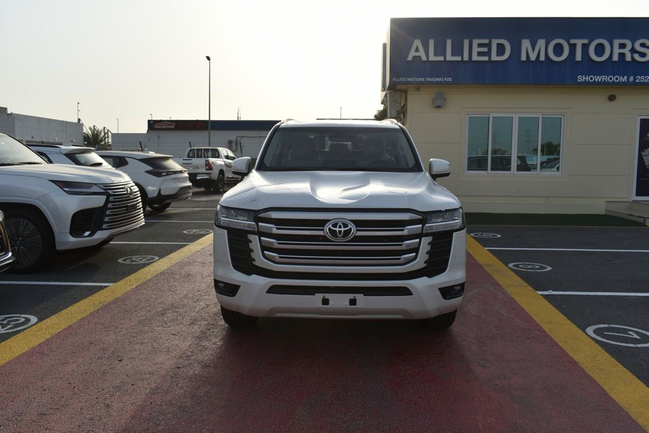 New Toyota Land Cruiser GXR-V 4.0L PET- A/T - MY23 - SUNRF - WHT_BEIG ...
