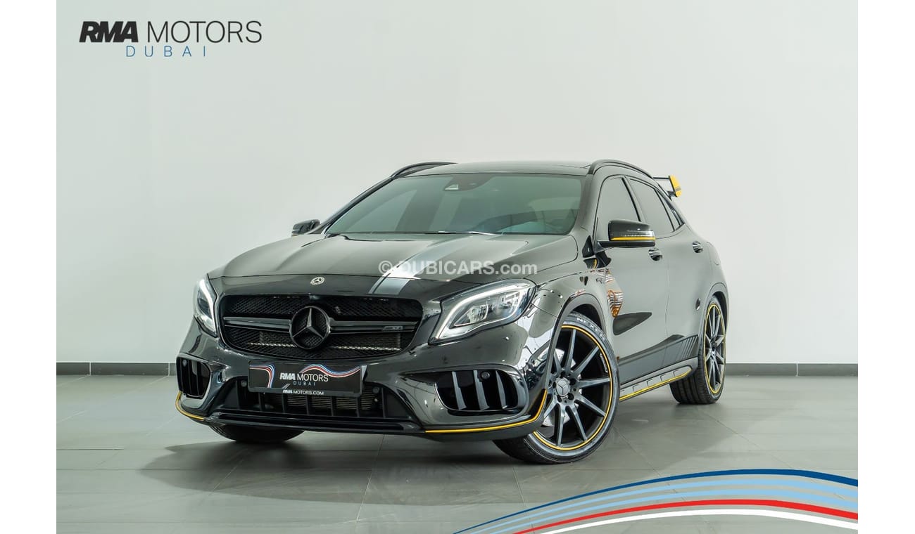 Used Mercedes-Benz GLA 45 2018 Mercedes GLA45 AMG Midnight Yellow ...