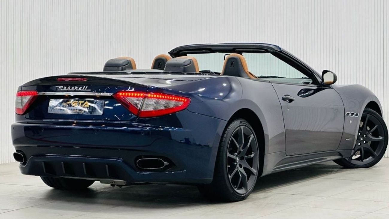Used Sport MC 2016 Maserati GranCabrio MC Sport Line, GTA Service ...