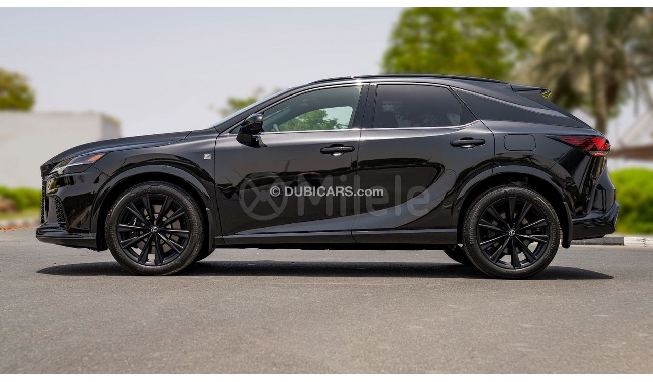 New Lexus RX 500h 2.4L HYBRID - BLACK: F SPORT STYLING, HUD, PANORAMIC ...