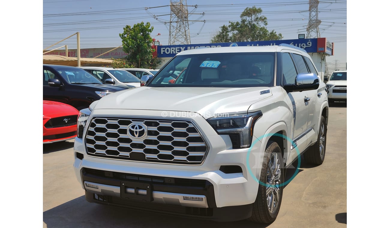 New Toyota Sequoia Capstone Hybrid V6 3.5l Turbo 4wd 7-seater Automatic ...