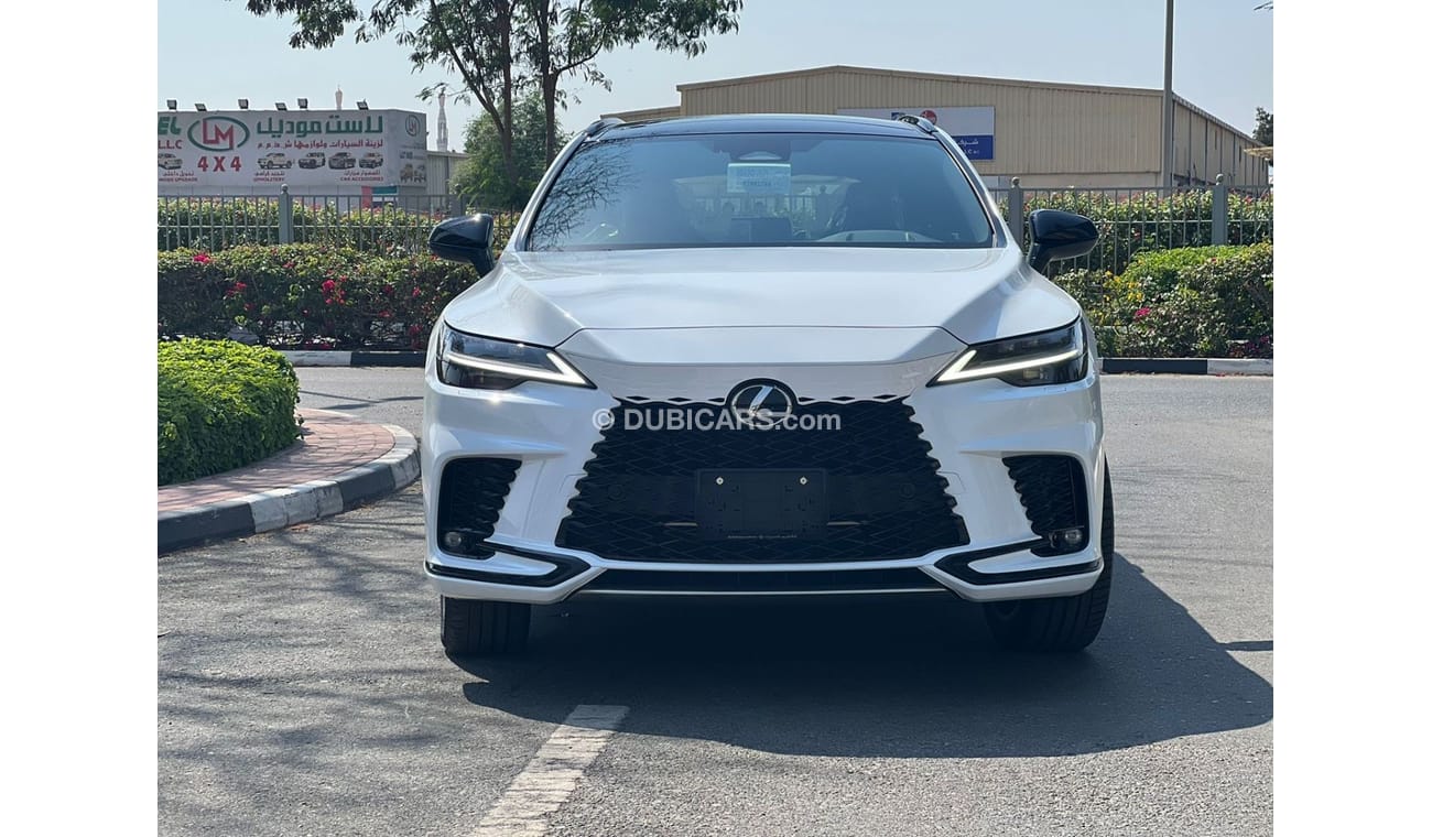 New Lexus RX 500h LEXUS RX 500 HYBRID - F SPORT - 2023 - WHITE 2023 for sale in Dubai - 600875