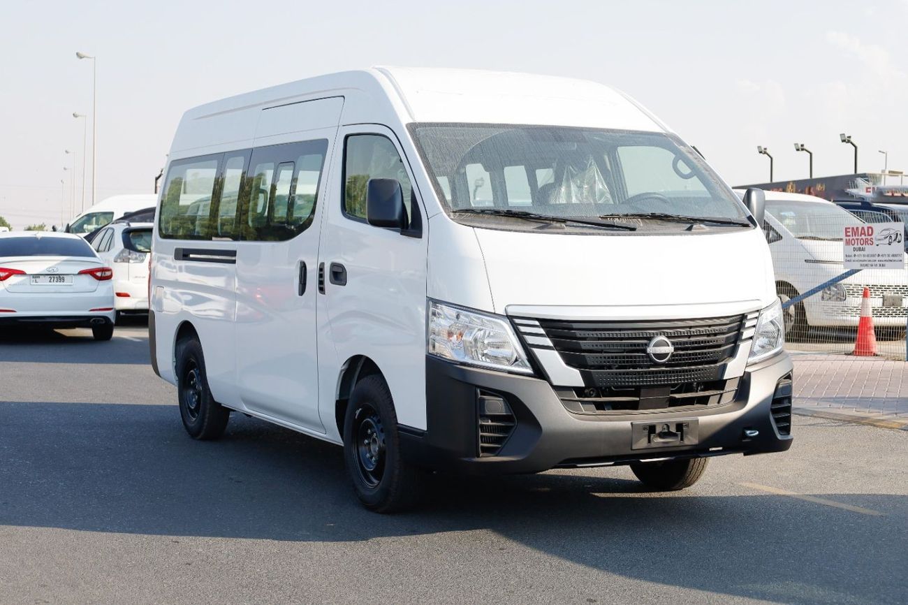 New NISSAN URVAN 2.5L DIESEL 16-SEATER HIGH ROOF WIDE BODY EX MANUAL 2025 for sale in Dubai - 802098