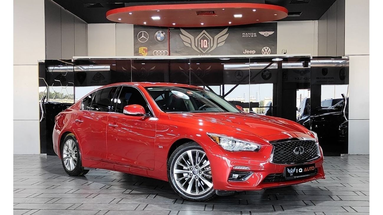 Used Sport AED 1,300 P.M | 2020 INFINITI Q50 3.0T | SUNROOF | GCC ...