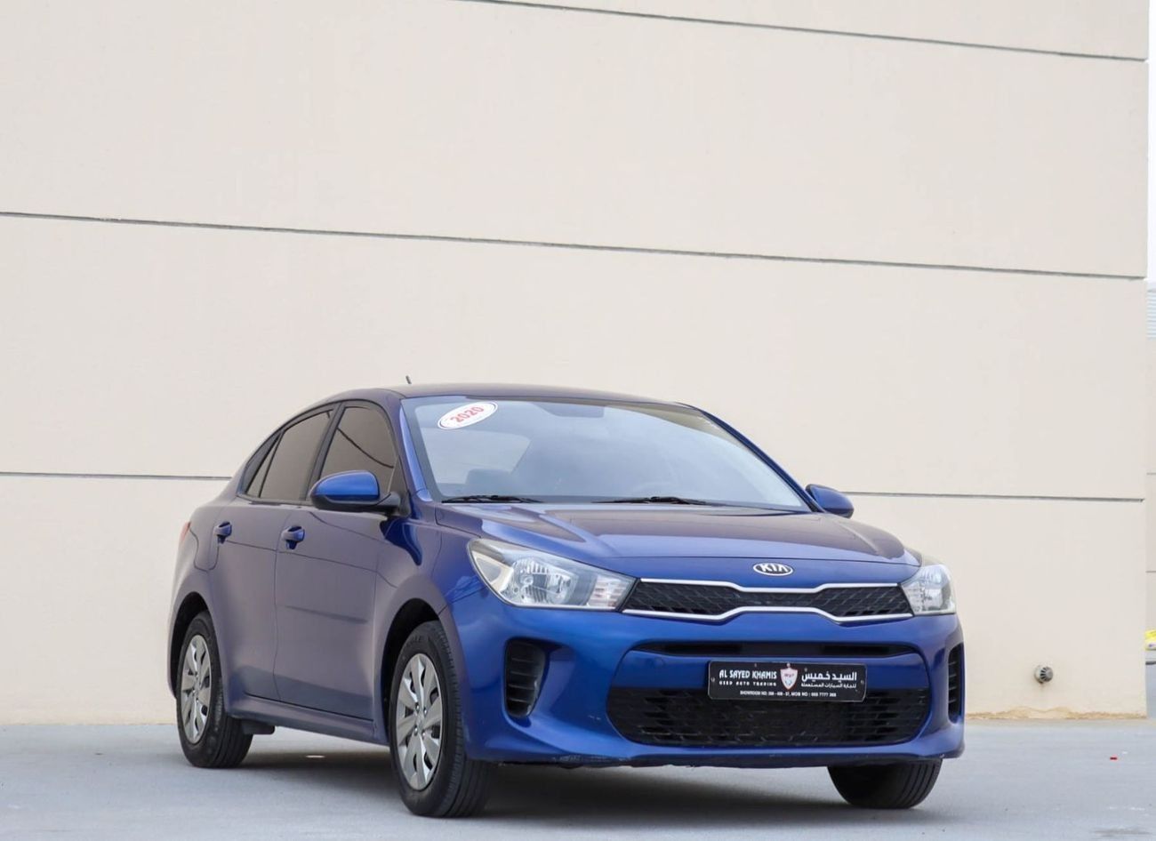 Used EX 1.4L (100 HP) Sedan Kia Rio 1.4L 2020 GCC accident-free in excellent condition 705 P.M ...