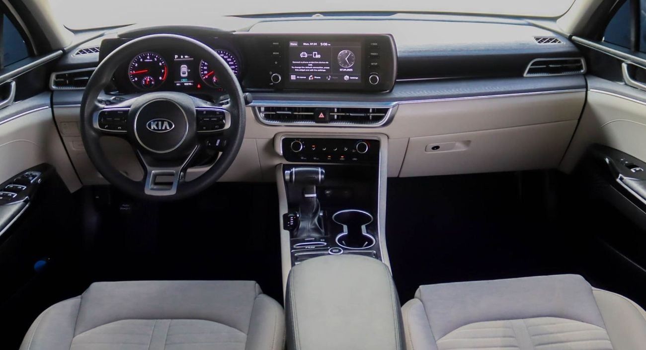 مستعملة كيا K5 2.5L GDI STD Kia K5 2.5 L, 2021 GCC accident-free, in excellent condition 940 P.M ...