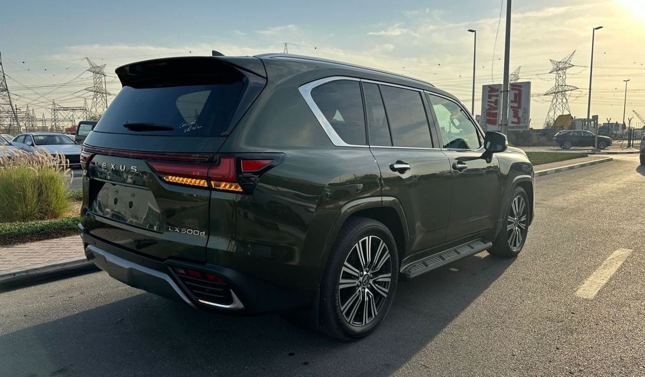 جديدة لكزس LX 500 Sports luxury model DIESEL WITH WHITE INTERIOR 2024 ...