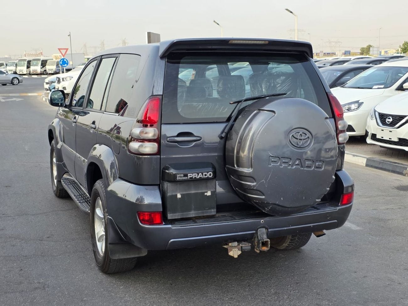 Used Toyota Prado DIESEL PRADO 3.0 LITER 1KZ ENGINE GREY COLOR 2004 ...