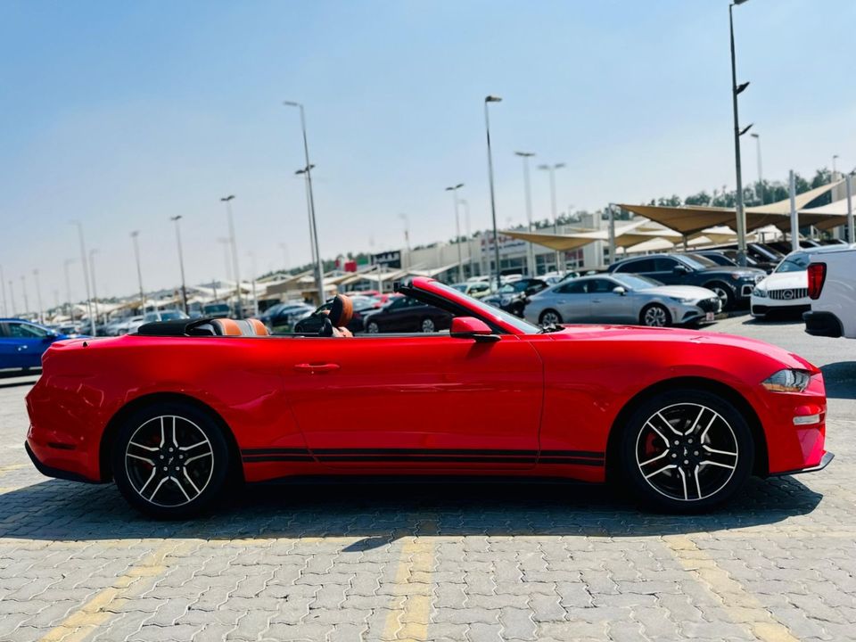 Used Ford Mustang EcoBoost Convertible | Monthly AED 1170/- | 0% DP ...