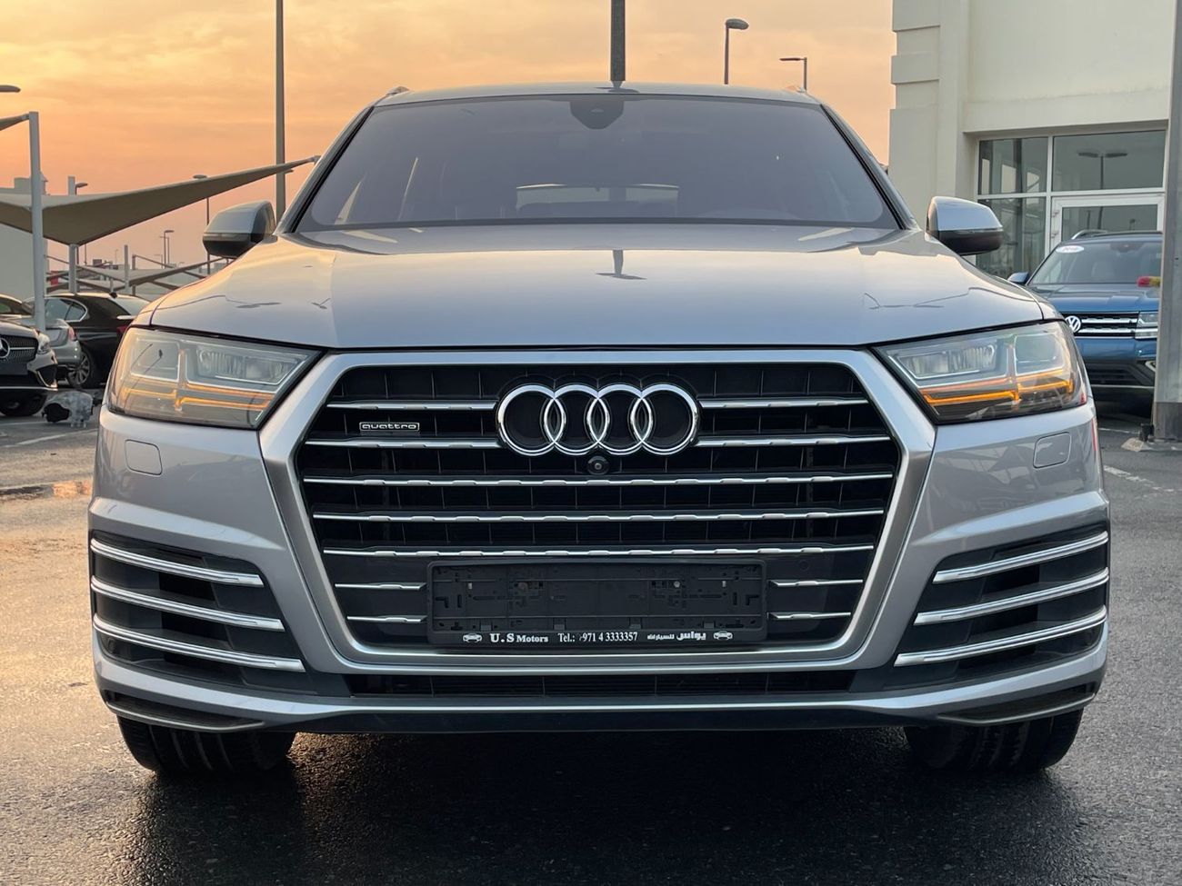 Used 45 TFSI quattro S-Line Audi Q7 TFSI QUATTRO 45 SLINE_Gcc_2016_Excellent_Condition _Full ...